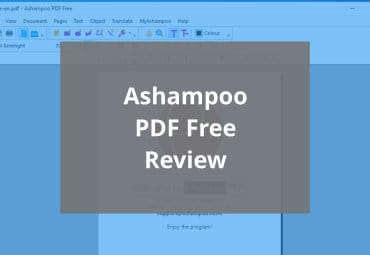 Ashampoo PDF Free Review [The Ideal Free-to-Use PDF Editor]