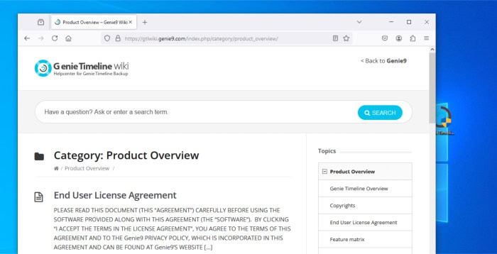 Genie Timeline 10 Review [Easy-to-Use Windows Backups]