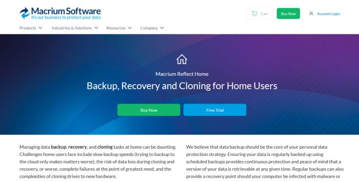Macrium Reflect Review [Reflect Home 8 for Windows]