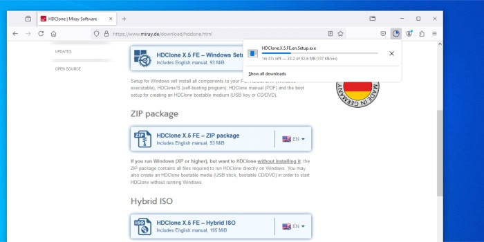 HDClone Review [Free Disk Cloning Software]