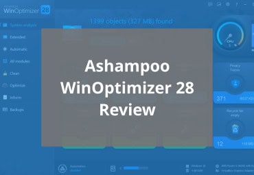Ashampoo WinOptimizer 28 Review | BestBackupReviews.com